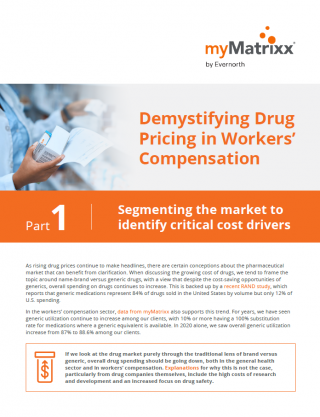 myMatrixx Releases Demystifying Drug Pricing in Workers’ Compensation ...